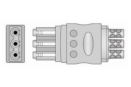 Philips M1968A Compatible ECG Leadwire Sets - Medical Cables Direct